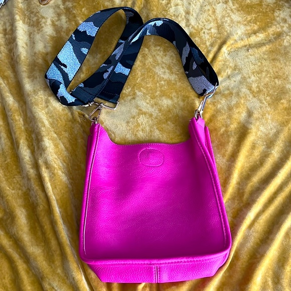 Bags | Pink Ah Dorned Crossbody | Poshmark